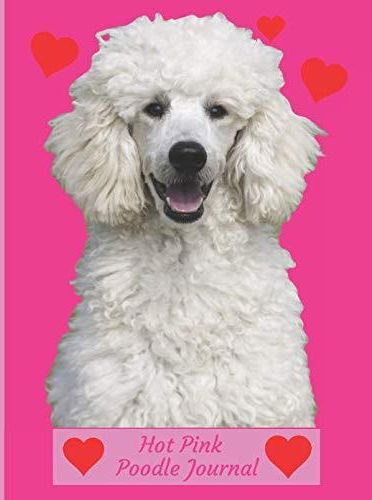 Hot Pink Poodle Journal: Notebook 150 Ruled Line Pages - Literatura ...