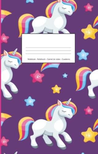 Notebook: Einhorn Notizbuch, Schreibheft, Schulheft, Ideenbuch ...
