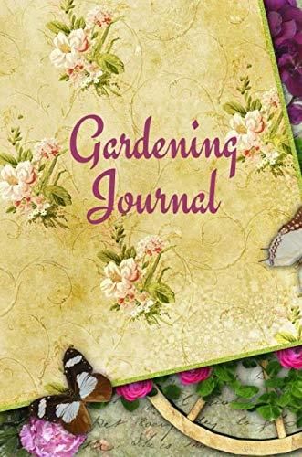 Gardening Journal: Beautiful Lavender Vintage Scrapbook Design Blank ...
