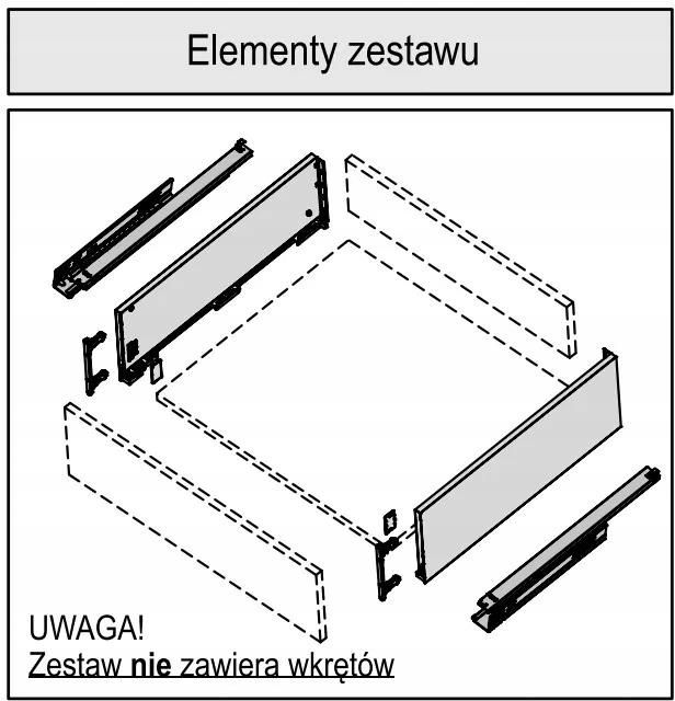 Sevroll Szuflada Sevrollbox Slim L-450 H-90 Biała - Opinie i atrakcyjne ...