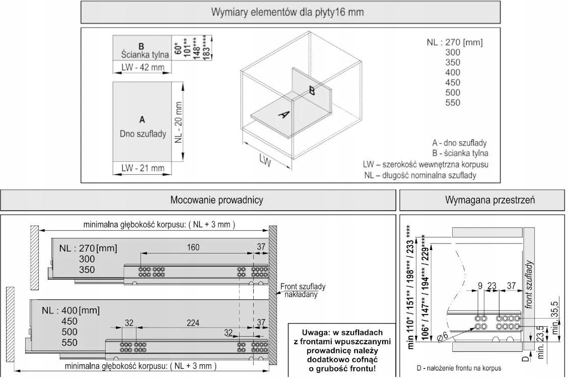 Sevroll Szuflada Sevrollbox Slim L-450 H-90 Biała - Opinie i atrakcyjne ...