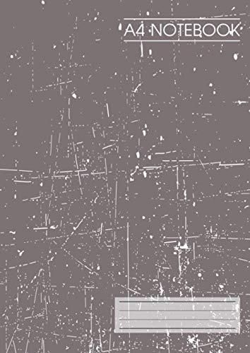 A4 Notebook: Lined A4 Composition Notebook Writing Jotters : Lined ...