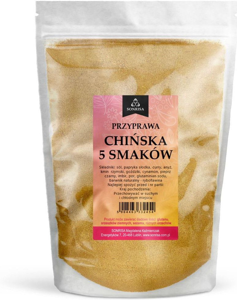 Sonrisa Przyprawa Chińska 5 Smaków 100g - Ceny i opinie - Ceneo.pl