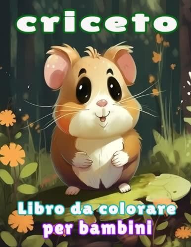 Criceto-Libro da colorare per bambini: Pagine da colorare di criceto ...