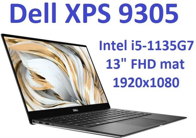 Sprzęt komputerowy outlet Produkt z Outletu: Dell XPS 9305 i5-1135G7 16GB 1TB SSD 13,3 FHD ...