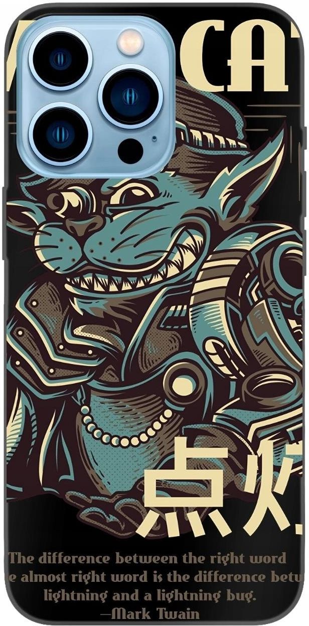 Phone Case Warrior Soft Case Apple Iphone 13 Pro Wise Cat 1 - Etui na ...