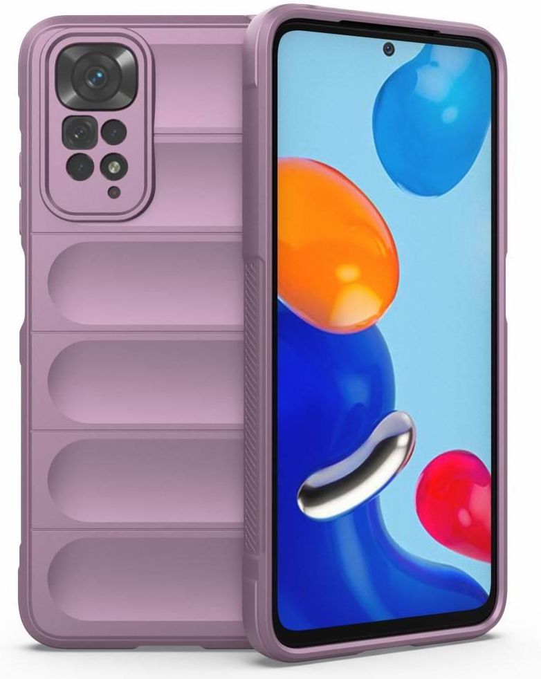 Nexeri Etui Xiaomi Redmi Note 11 4G / Note 11S Silky Shield Lawendowe ...