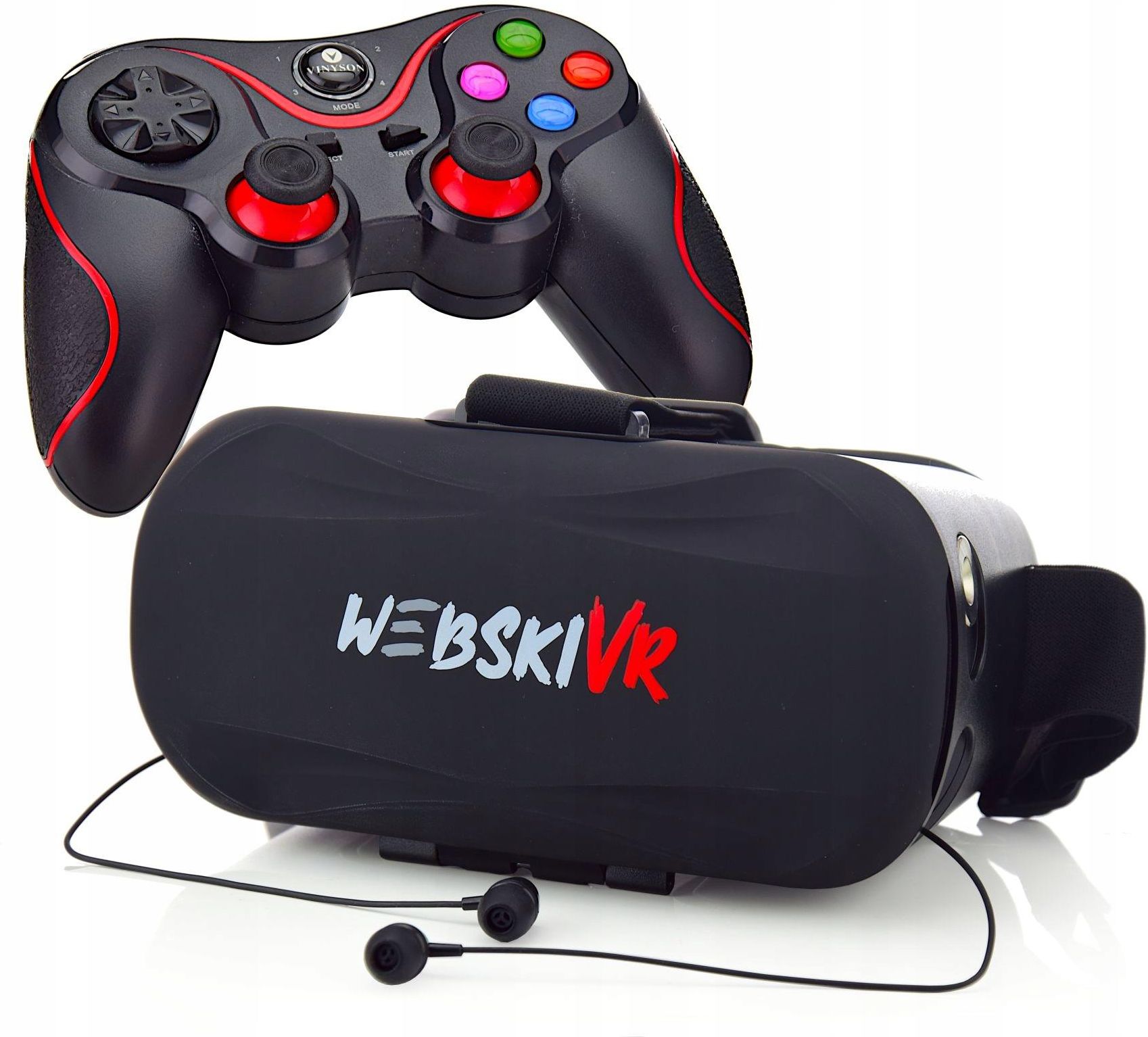 Mobilny VR Webski Zestaw 3W1 Virtual Box 360 3D - Opinie i ceny na Ceneo.pl