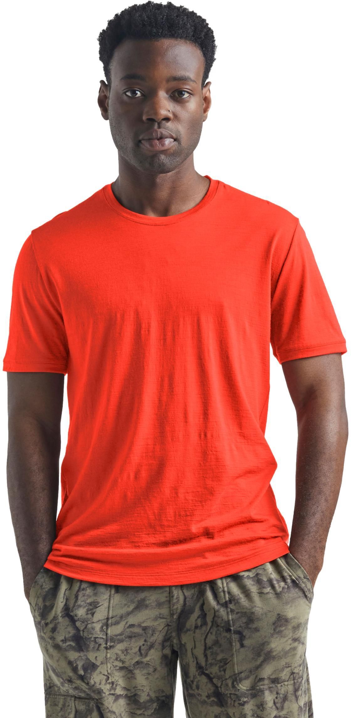 Icebreaker Koszulka Męska Men Spector Ss Crewe Lava T-Shirt - Ceny i ...