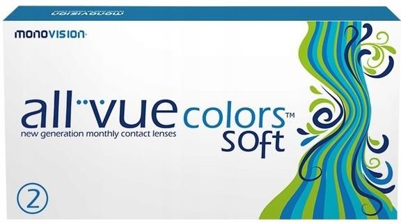 Soczewki All Vue Colors Soft Royal Blue -5, 14.2 2szt. - Opinie i ceny ...