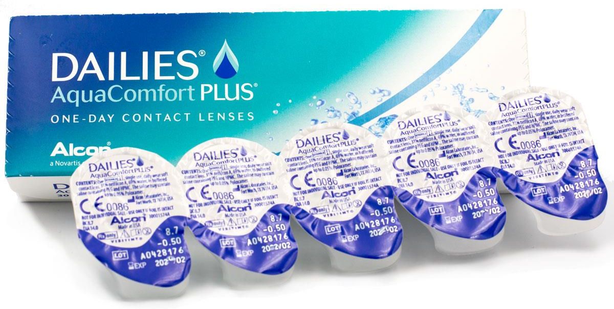Soczewki Alcon Dailies Aquacomfort Plus +5,00 8.7 10szt - Opinie i ceny ...