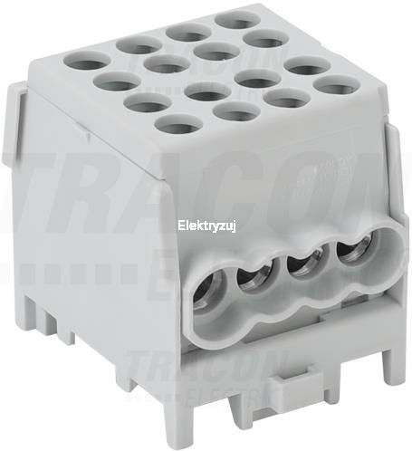 Traconelectric Złączka Szynowa 2525Mm2 Flecu-25164 Szara - Opinie i ...