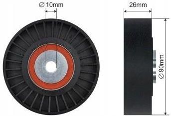 Rolka Napinacza Paska Wielorowkowego - Opinie i ceny na Ceneo.pl