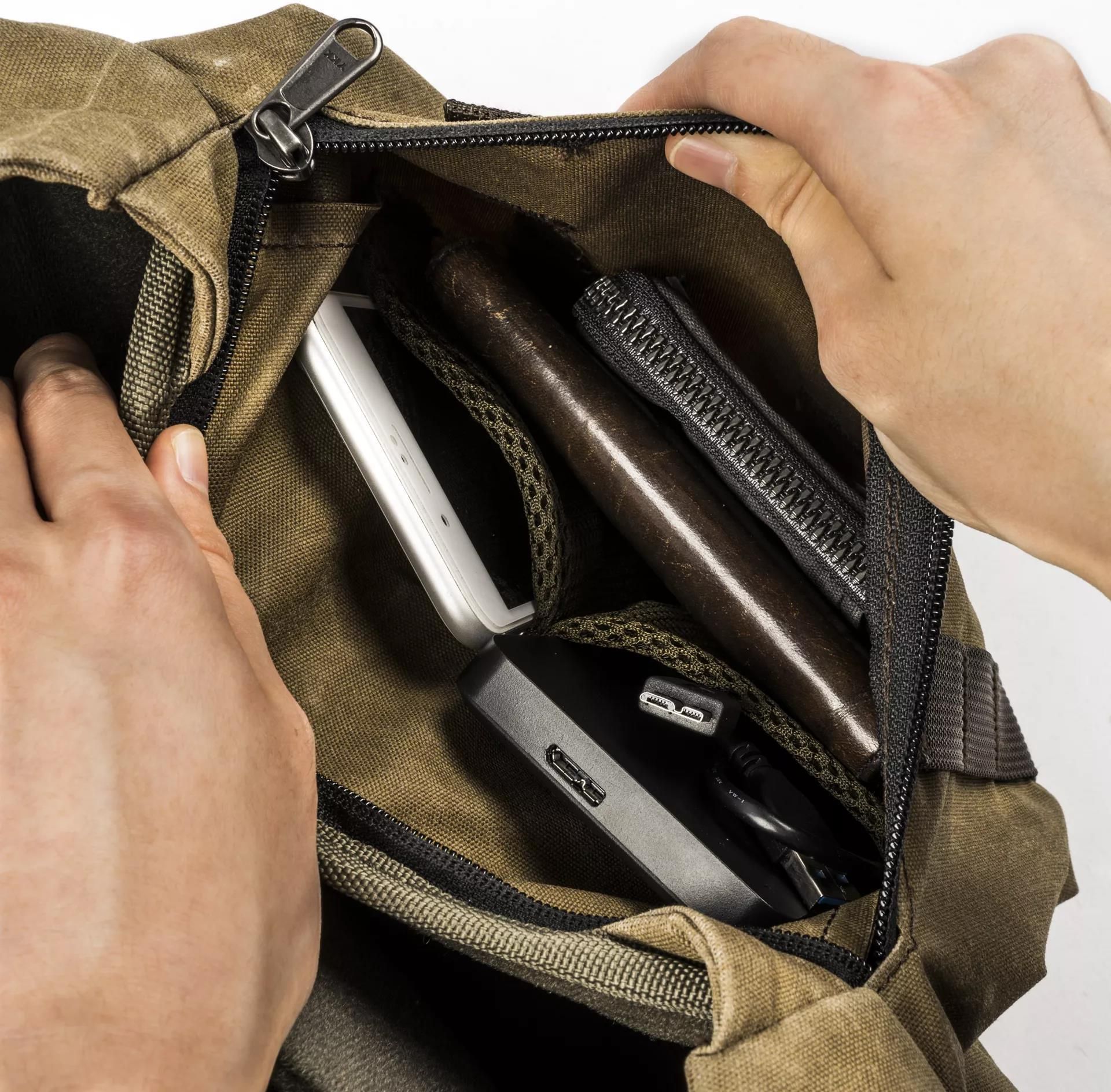 Torba Wotancraft PILOT TRAVEL CAMERA BAG 10L Khaki Brązowy - Ceny i ...