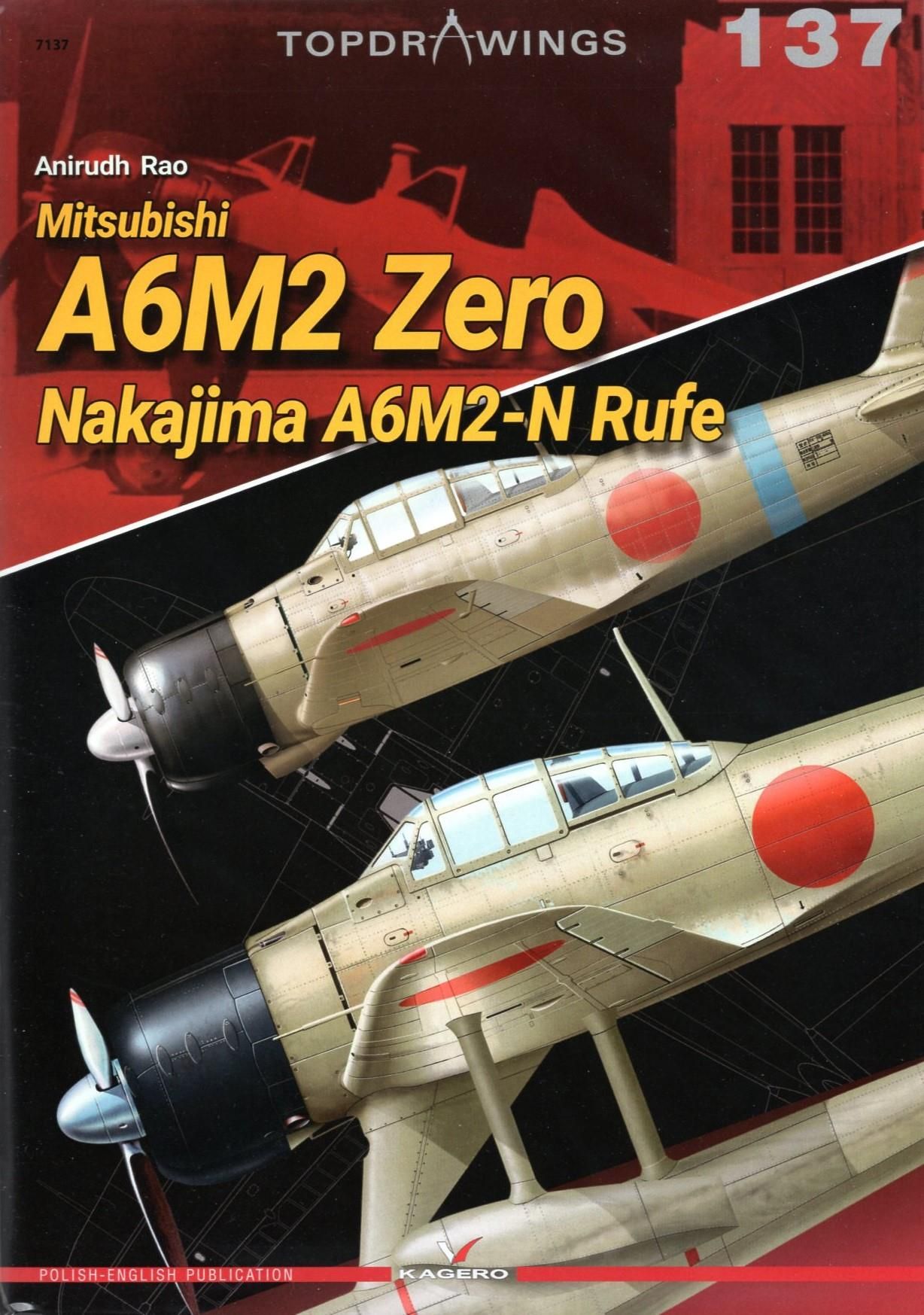 Mitsubishi A6M2 Zero and Nakajima A6M2-N Rufe - Kagero Topdrawings No ...