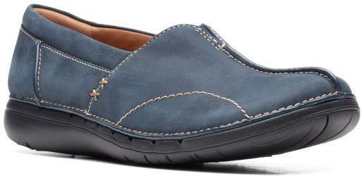 Buty Clarks Un Loop Stride kolor navy nubuck 26169795 - Ceny i opinie ...