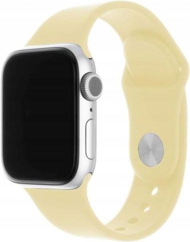 Fixed Silicone Strap Set do Apple Watch yellow - Opinie i ceny na Ceneo.pl