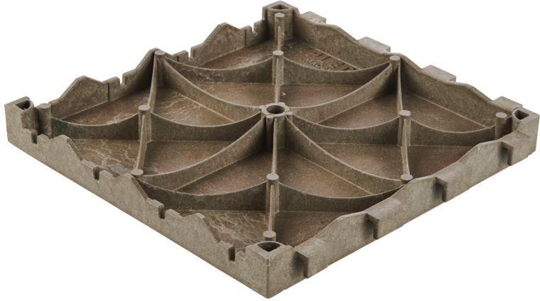 Goodhome Podest Kompozytowy Blooma Klik System 40x40x4,5cm Brązowy ...