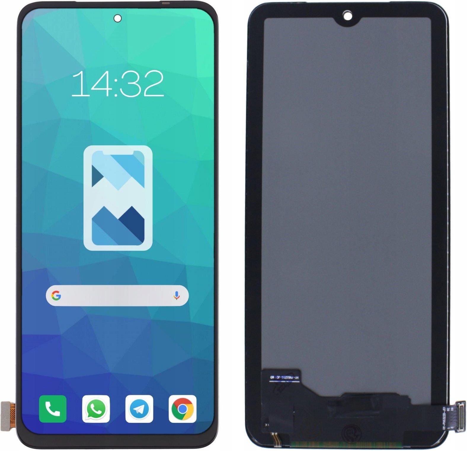 Podzespoły do telefonu Mobilepart Wyświetlacz Lcd Do Xiaomi Poco M4 Pro ...