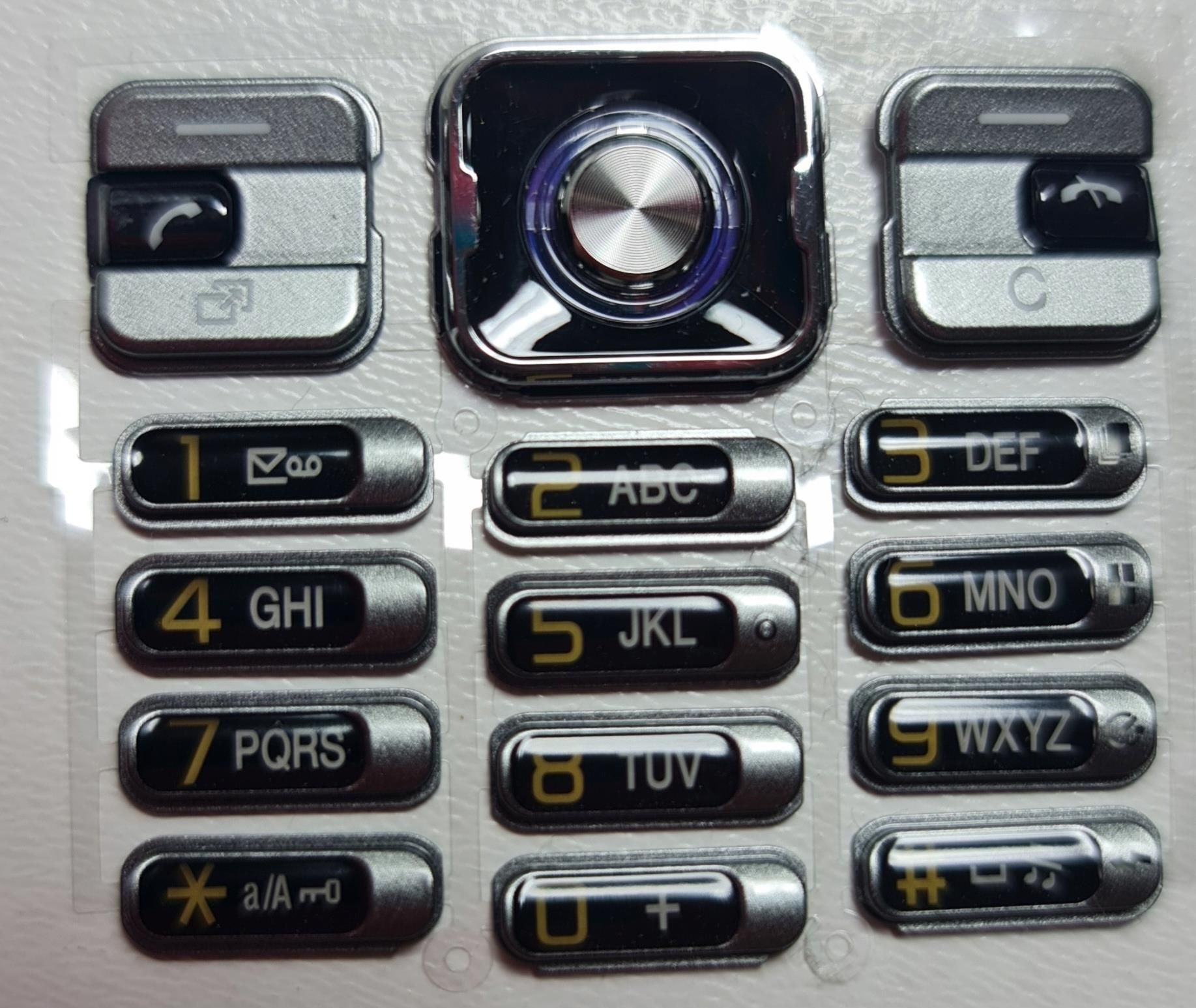 Podzespoły do telefonu Sony Ericsson Oryginalna Klawiatura C702 ...