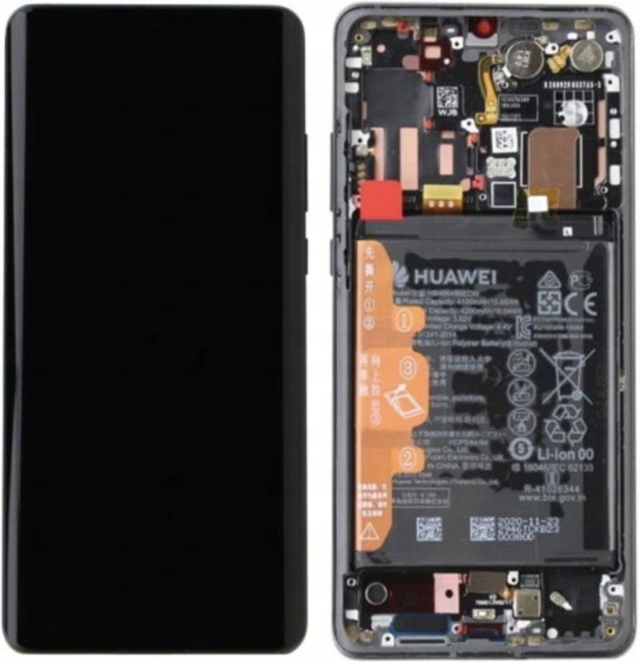 Podzespoły do telefonu Huawei Org Lcd Wyświetlacz P30 Pro Ramka Bateria - Opinie i ceny na Ceneo.pl