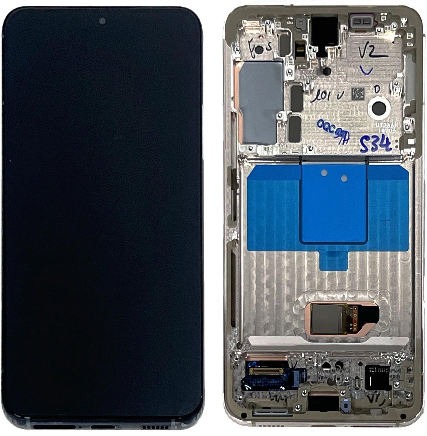 Podzespoły do telefonu Samsung Wyświetlacz S22 Service Pack Różowy ...