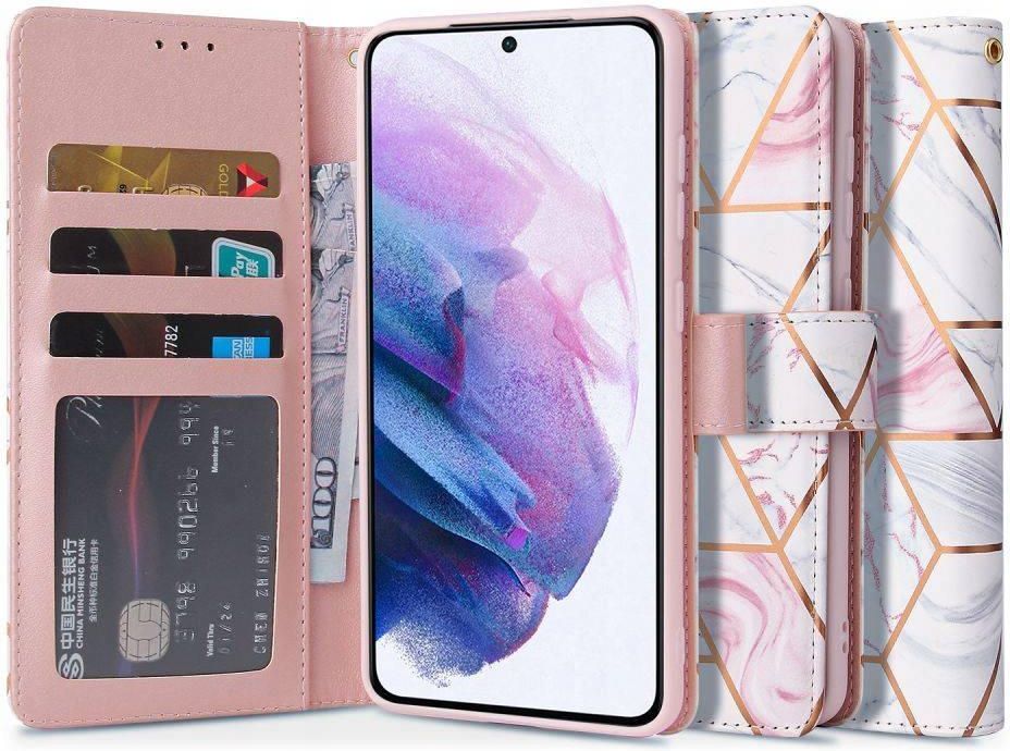 Tech-Protect Etui Z Klapką Do Galaxy S21 Fe Marble - Etui na telefon ...