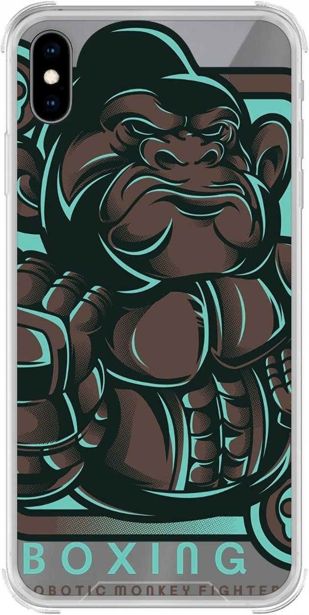Phone Case Warrior Bumper Apple Iphone Xs Max Gorilla Boxing - Etui na ...