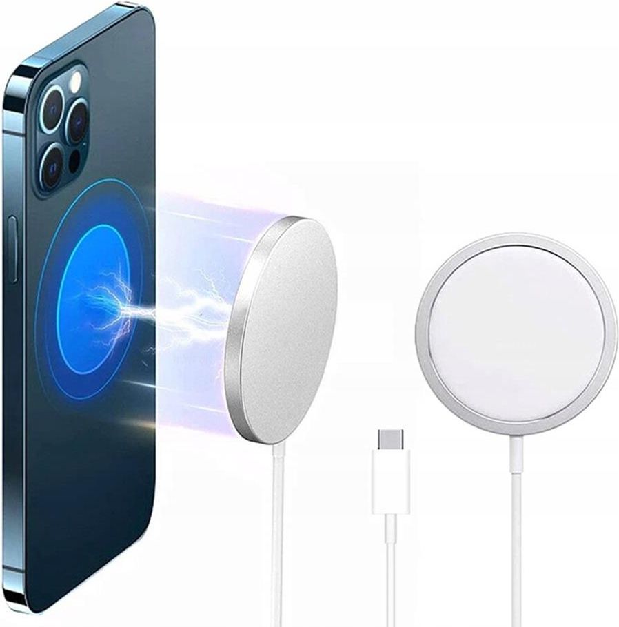 Ładowarka do telefonu Krainagsm Ładowarka Bezprzewodowa 15W Qi Magsafe Do Iphone - Opinie i ceny ...