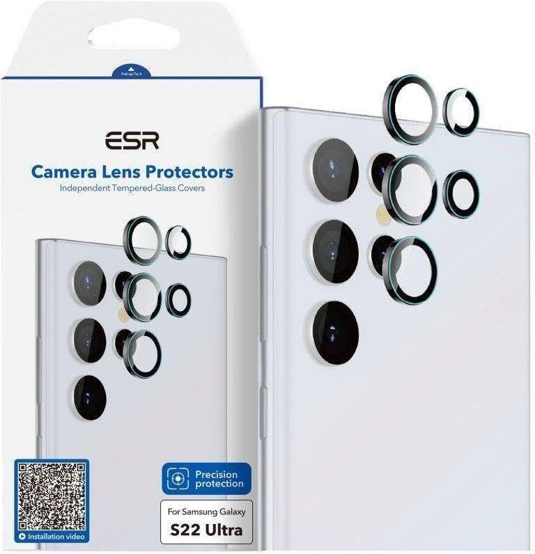 Esr Szkło Hartowane Na Aparat Samsung Galaxy S22 Ultra Camera Lens ...