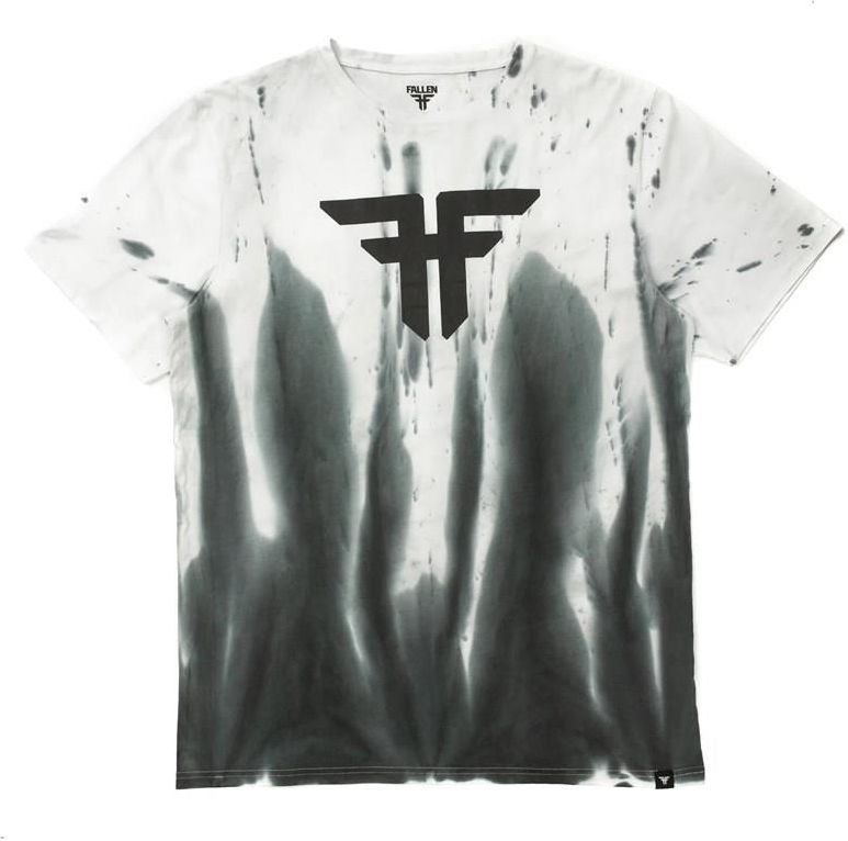 Koszulka FALLEN - Trademark Tee Black Acid Wash ( BLACK-ACID WASH ...