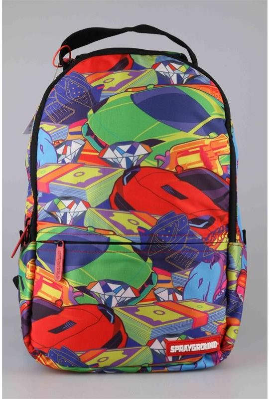 Plecak SPRAYGROUND - Lil Money Car Pile Backpack (MULTI) rozmiar: OS ...