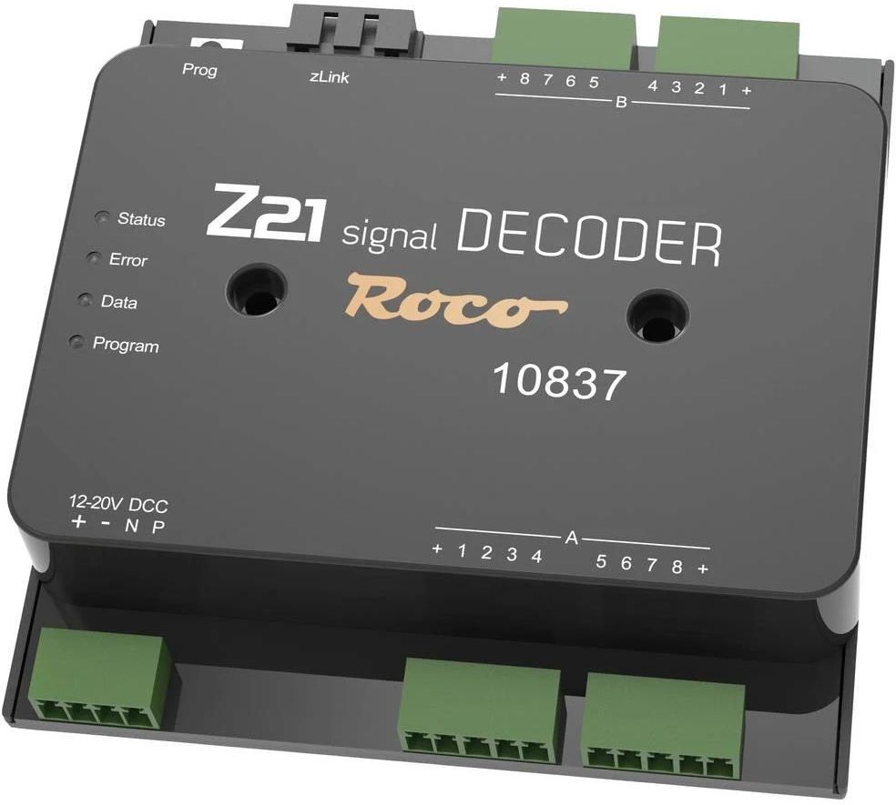 Roco Dekoder Przełączający Z21 Signal Decoder 10837 Z21SIGNALDECODER ...