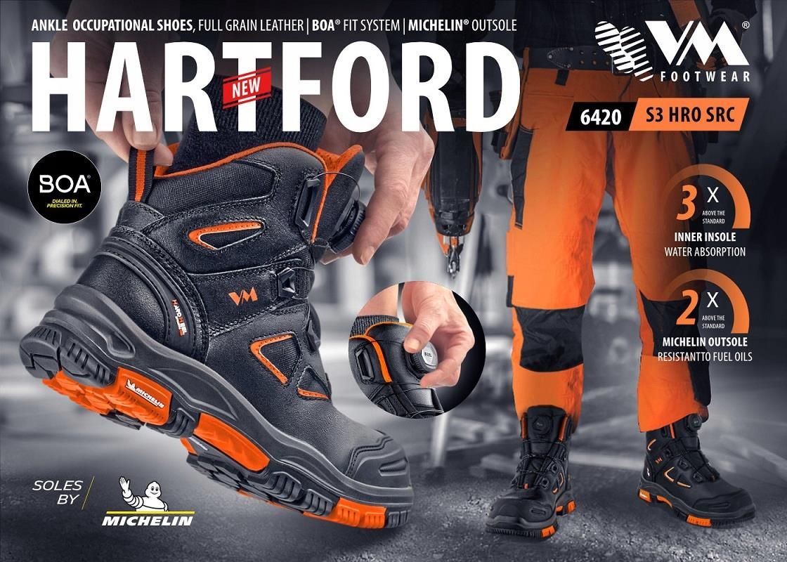 Vm Footwear Buty Robocze Vm Michelin Hartford Boa S3 Hro Src - Ceny i ...