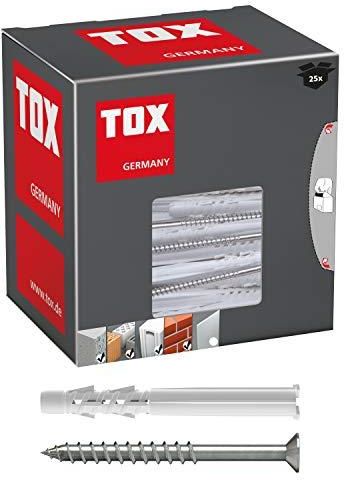 Tox 021101101 Uniwersalne Kołki Ramowe Tetrafix Xl + Śruba 8 80 Kt ...
