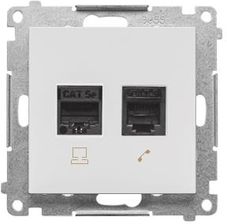 Gniazdo elektryczne Kontakt Simon Gniazdo Rj45 Kat 5E Gniazdo ...