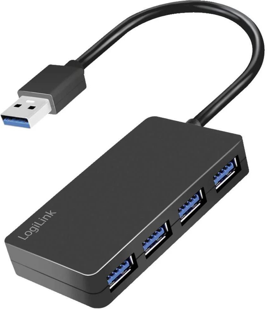 Logilink Hub USB 3.1 Gen 1 czarny (UA0396) - Opinie i ceny na Ceneo.pl
