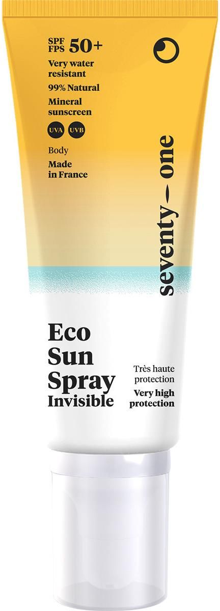 Seventyone Percent Eco Sun Spray Invisible Ochrona Przeciwsłoneczna 100 ...