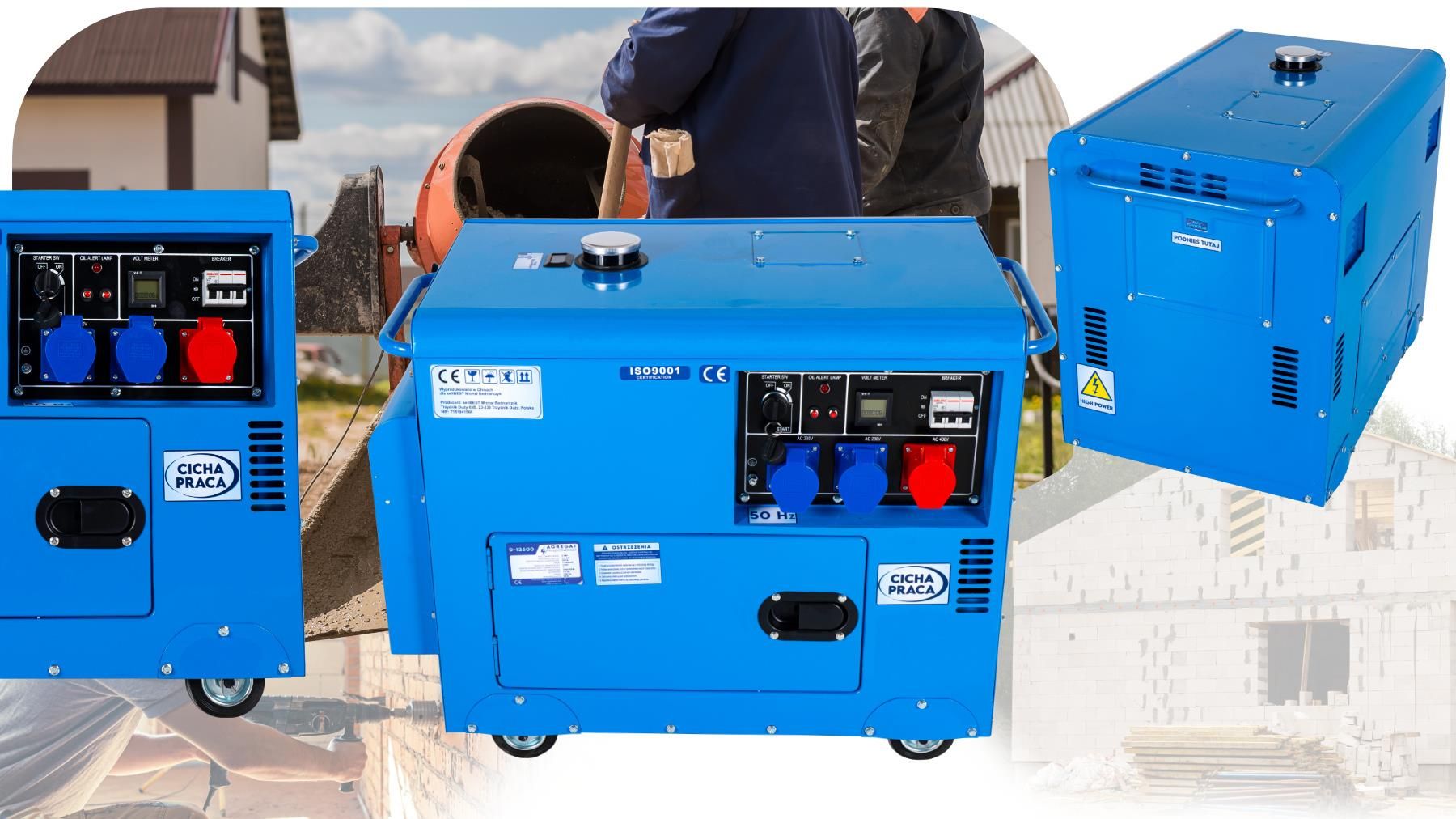Generator prądu AGREGAT PRĄDOTWÓRCZY THUNDER DIESEL 5,5KW - Opinie i ...