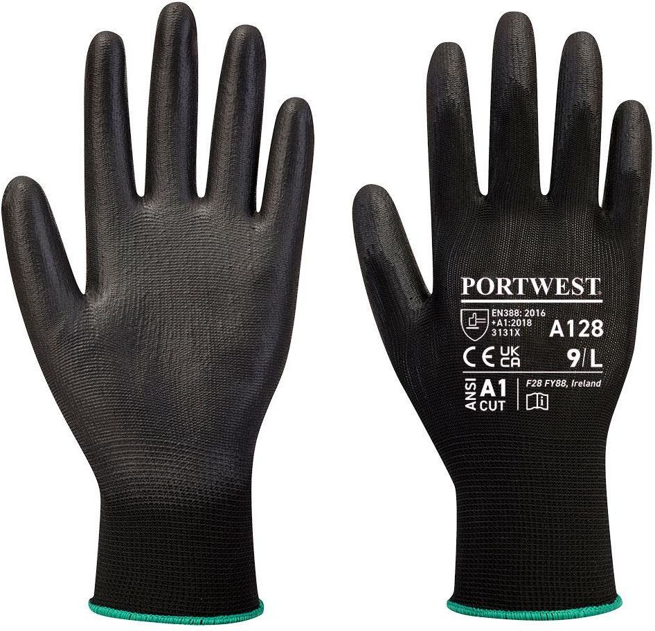 Portwest A128 Rękawica Powlekana Pu Bez Zawartości Lateksu - Opakowanie ...