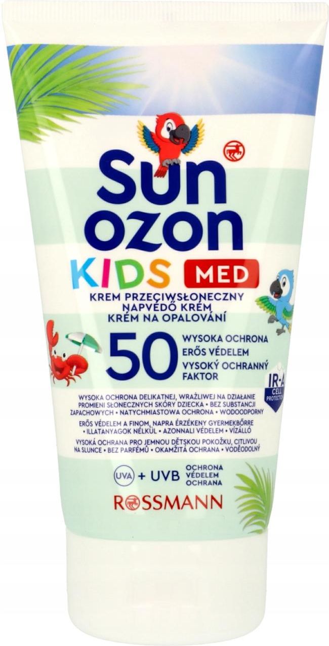 Sun Ozon Sunozon Krem Przeciwsłoneczny Dla Dzieci Spf50 150Ml - Ceny i ...