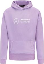 Mercedes Amg Petronas Męska Bluza Z Kapturem Retro Lilac F1 Team 2023 ...