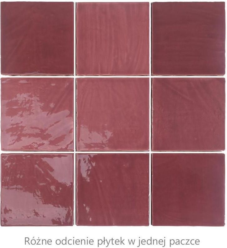 Płytki Dune Tabarca Granate Glossy 15x15 - Opinie i ceny na Ceneo.pl