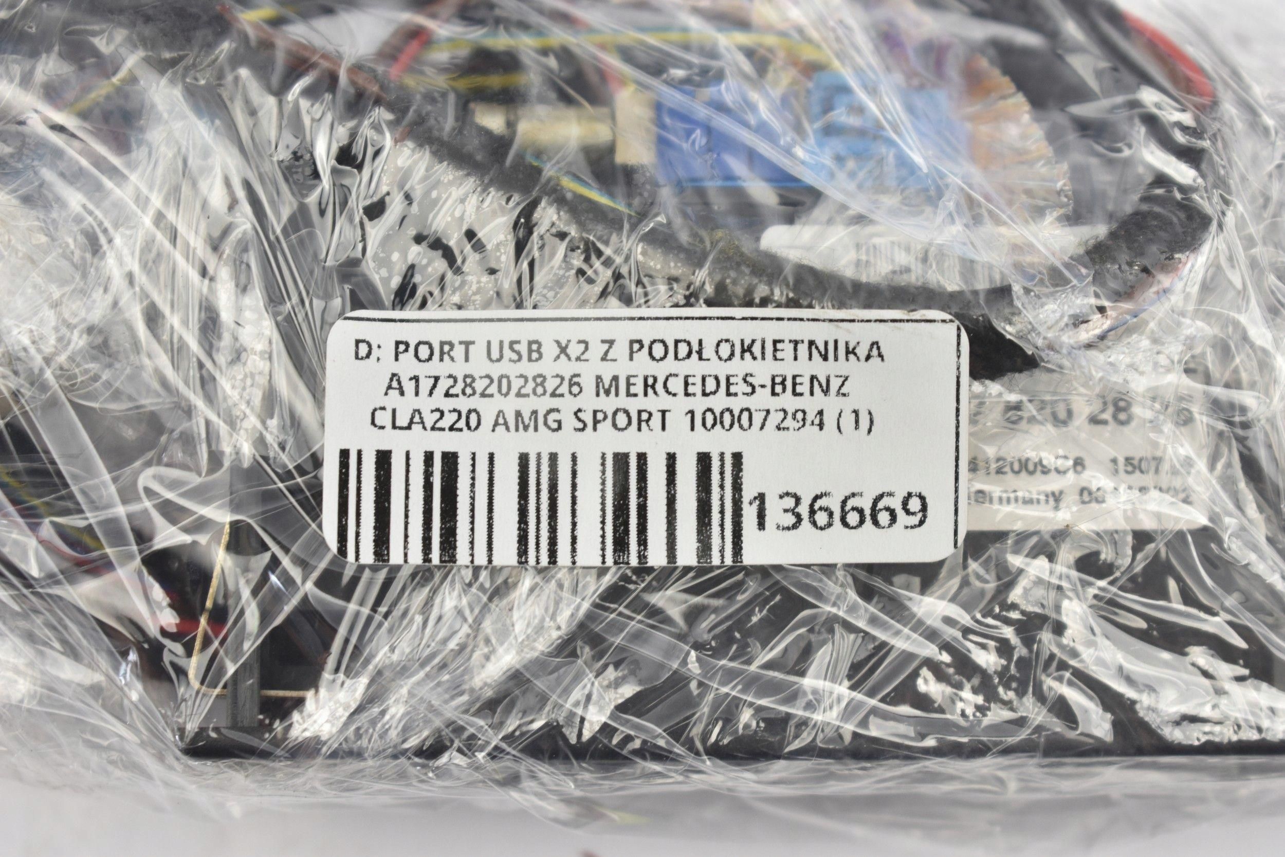 Mercedesbenz Panel Gniazdo Usb A1728202826 Mercedes W117 W212 - Opinie ...