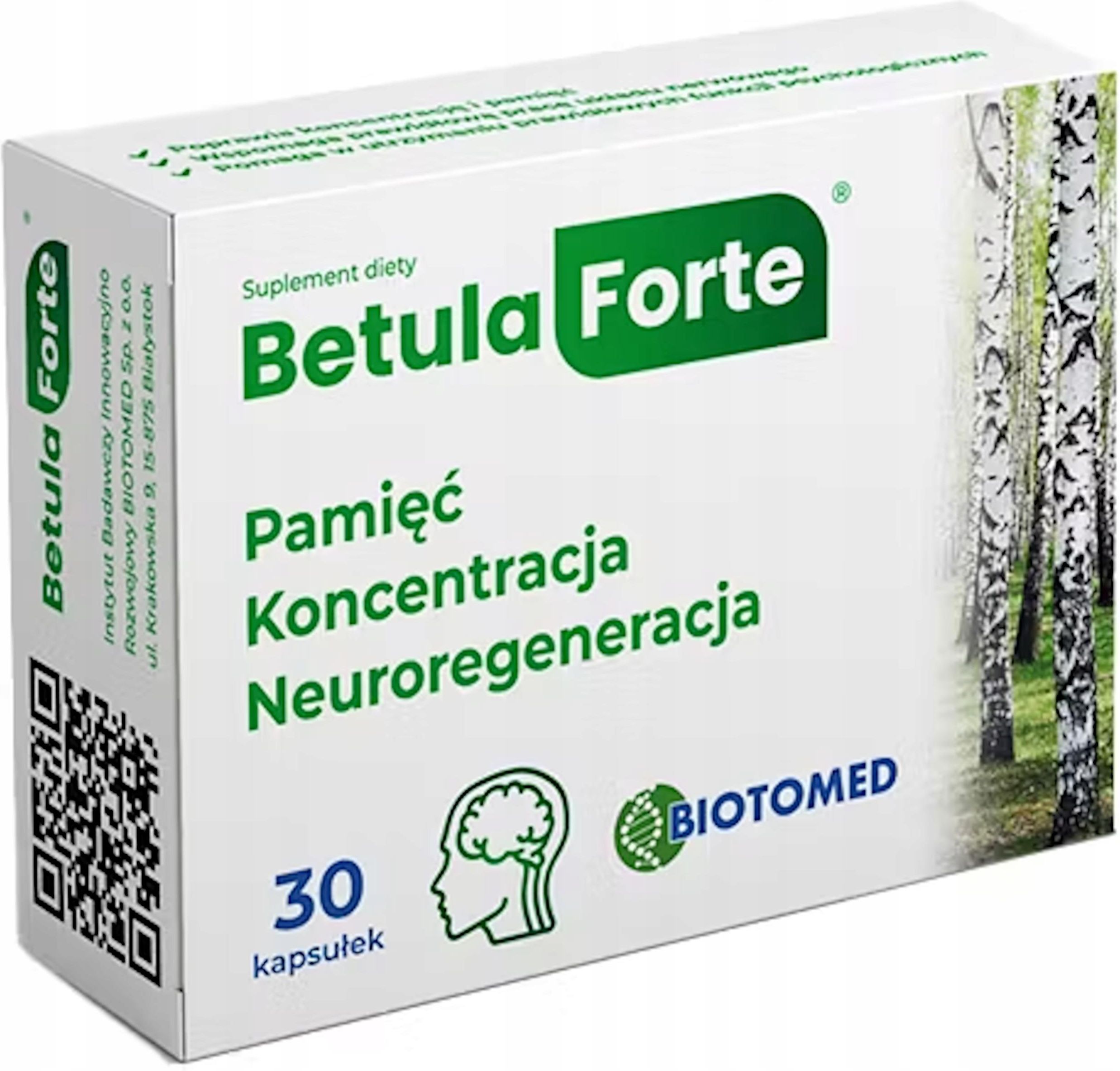 Biomed Betula Forte 30kaps. - Opinie i ceny na Ceneo.pl