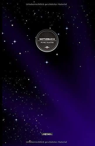 KOTAO Notizbuch Punkt Raster DIN A5 #39 Galaxy: (120 Seiten, 90g/m2 ...