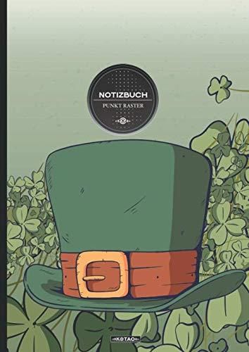 KOTAO Notizbuch Punkt Raster DIN A4 #269 St. Patrick´s Day Hat: (150 ...
