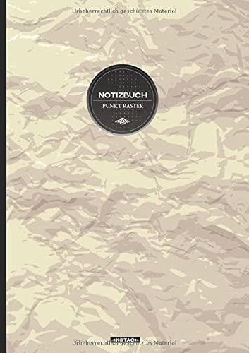 KOTAO Notizbuch Punkt Raster DIN A4 #297 Papier Muster: (150 Seiten ...