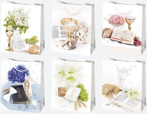 Pol-Mak Pol Mak Torebka Ozdobna T4 Komunia A&10 190X230X105 Lakier ...