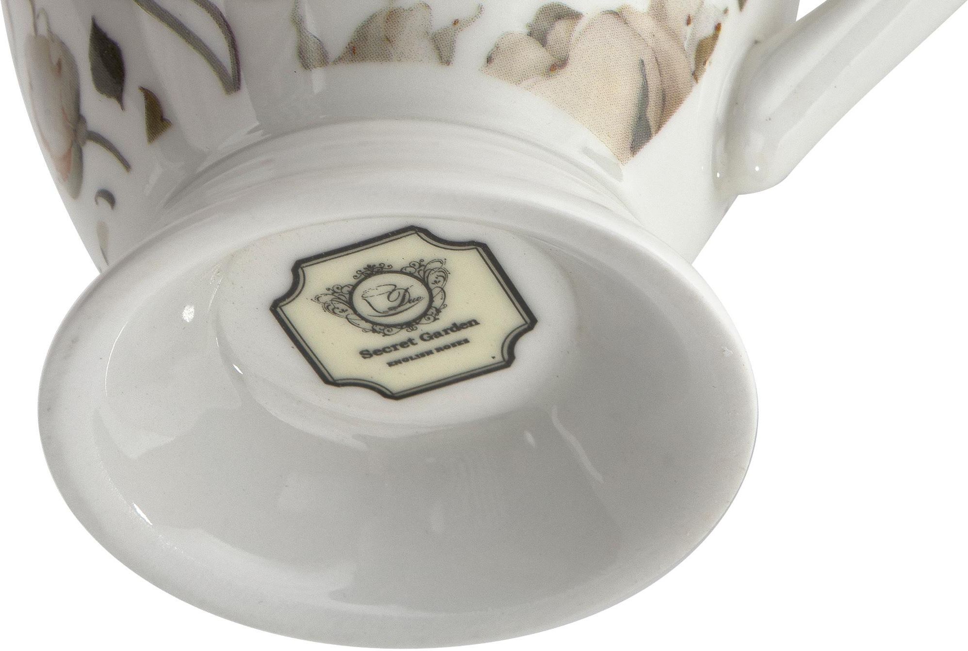 Duo Zestaw 2 Kubków 300Ml Retro English Roses White - Opinie i ...
